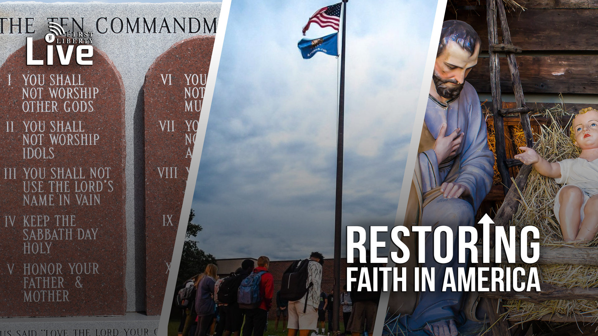 How YOU Can Restore Faith in America - First Liberty Live