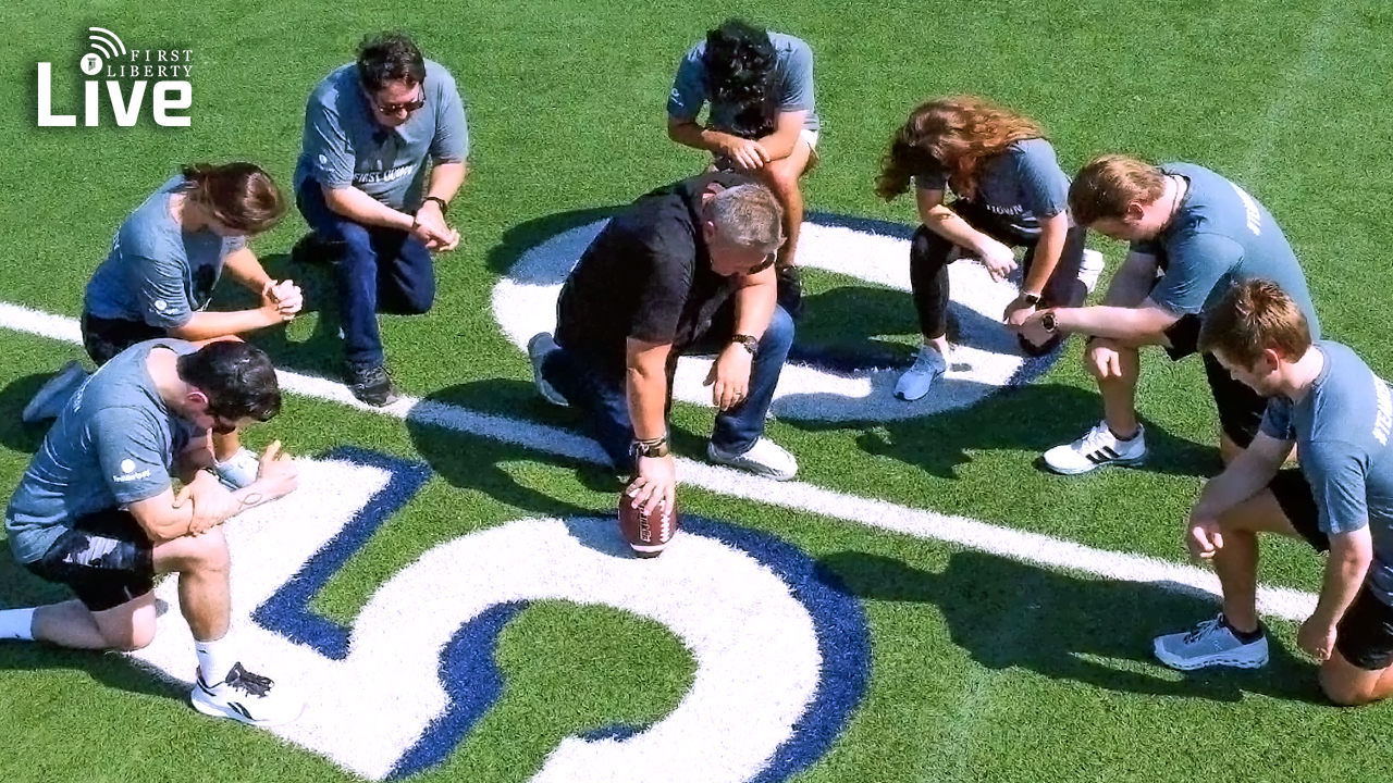Take a Knee with Coach Kennedy - First Liberty Live