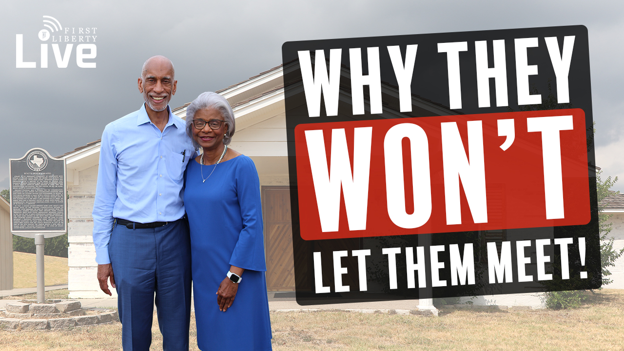 Why They Won't Let Them Meet - First Liberty Live