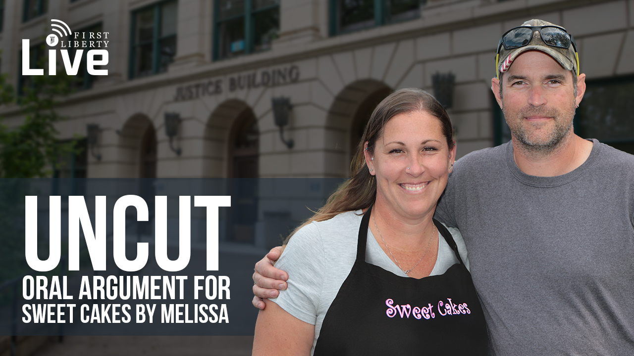 Oral Argument Uncut: Aaron and Melissa Klein - First Liberty Live
